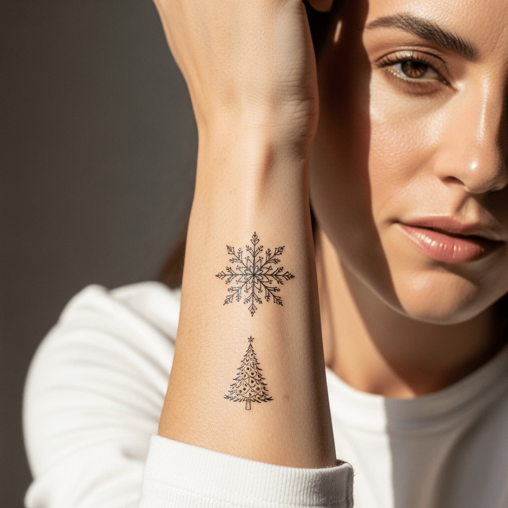 Tattoos for Christmas – Vegan temporary tattoos | Temporalis®