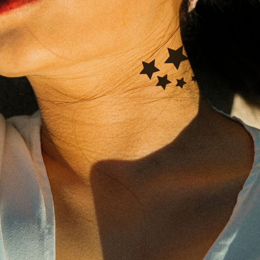Stars Tattoo | Temporalis