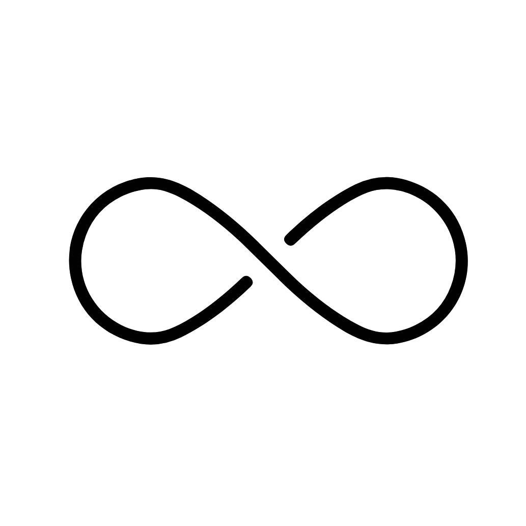 Infinite Loop tattoo | Temporalis