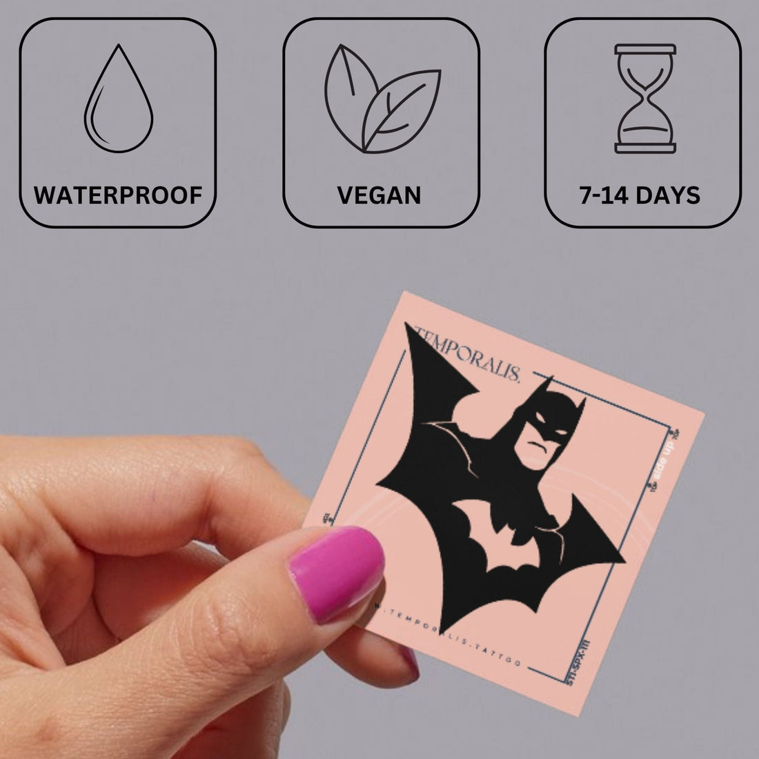 Batman Tattoo | Temporalis