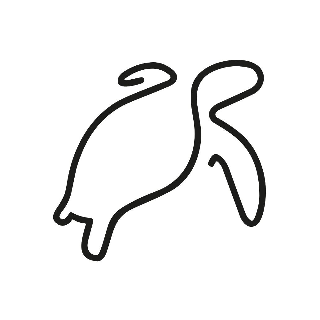 One-line turtle tattoo | Temporalis