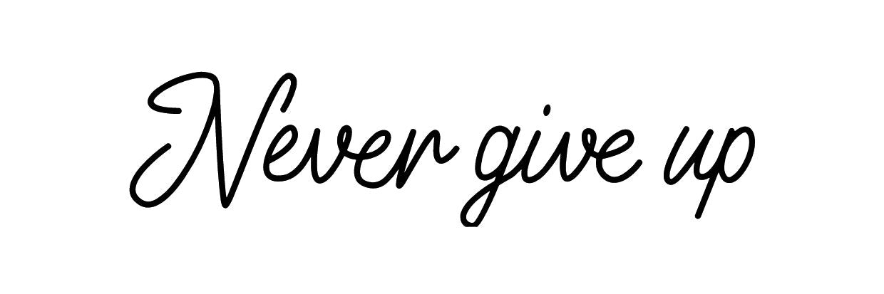 Perseverance Motto Tattoo | Temporalis